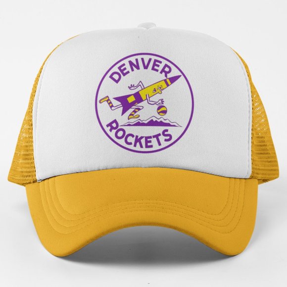 Accessories | New Denver Rockets Aba 1971 Foam Trucker Mesh Snapback ...